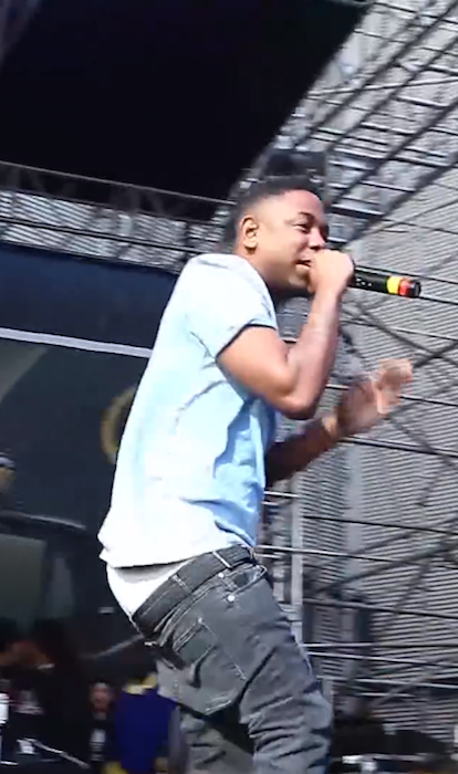 Kendrick Lamar Sagging