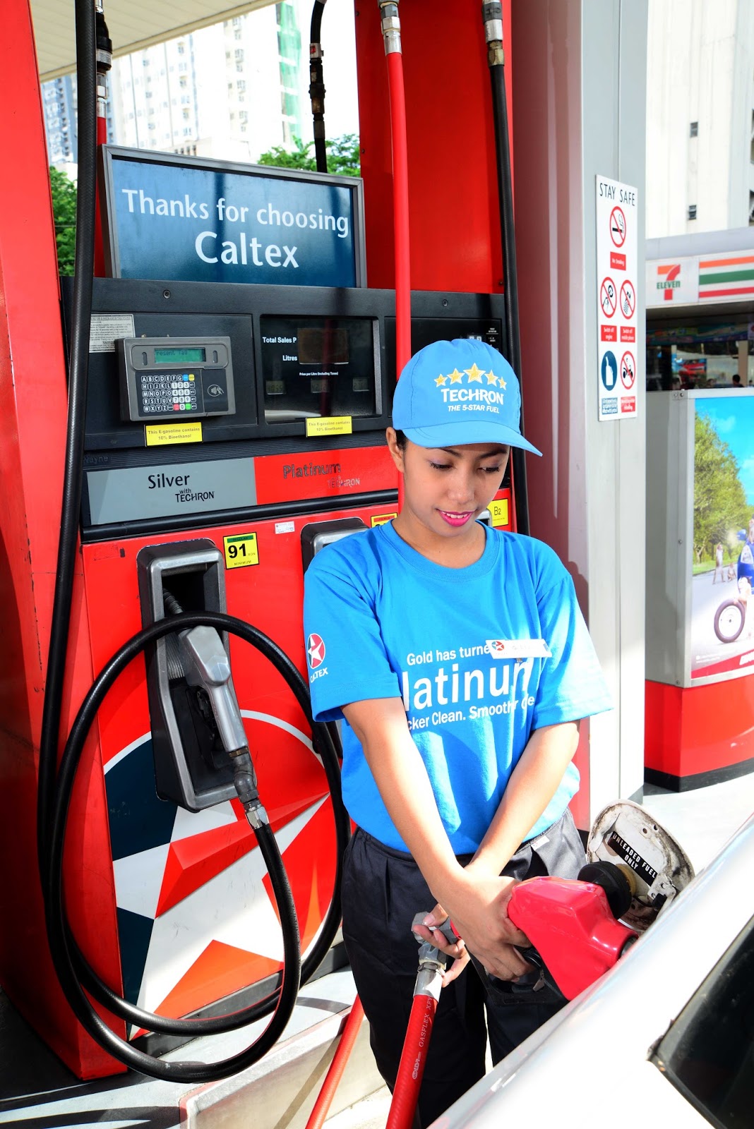 Lemon GreenTea: Caltex all-new Techron Glides into Retail Stations