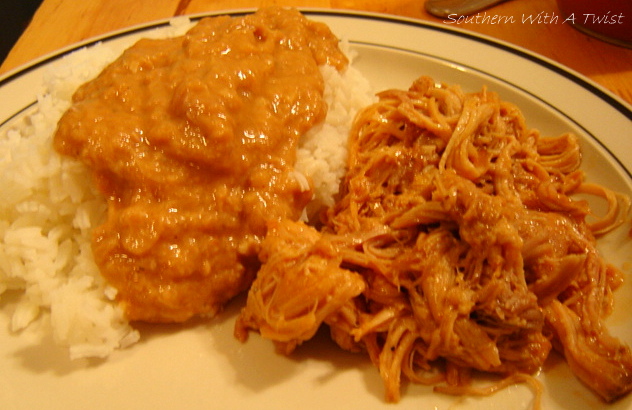 Southern With A Twist: Southern Pulled Pork Bar-B-Que & Rice and Hash