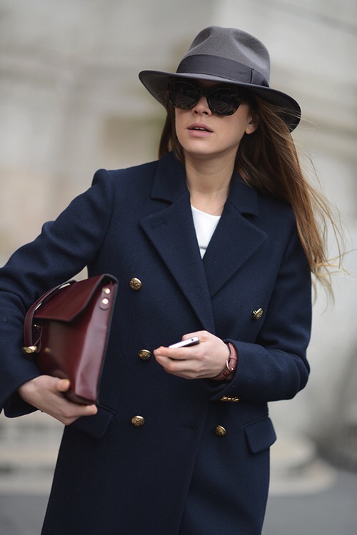 Navy Coat il cappotto da acquistare con i saldi invernali 2017. Fashion ...