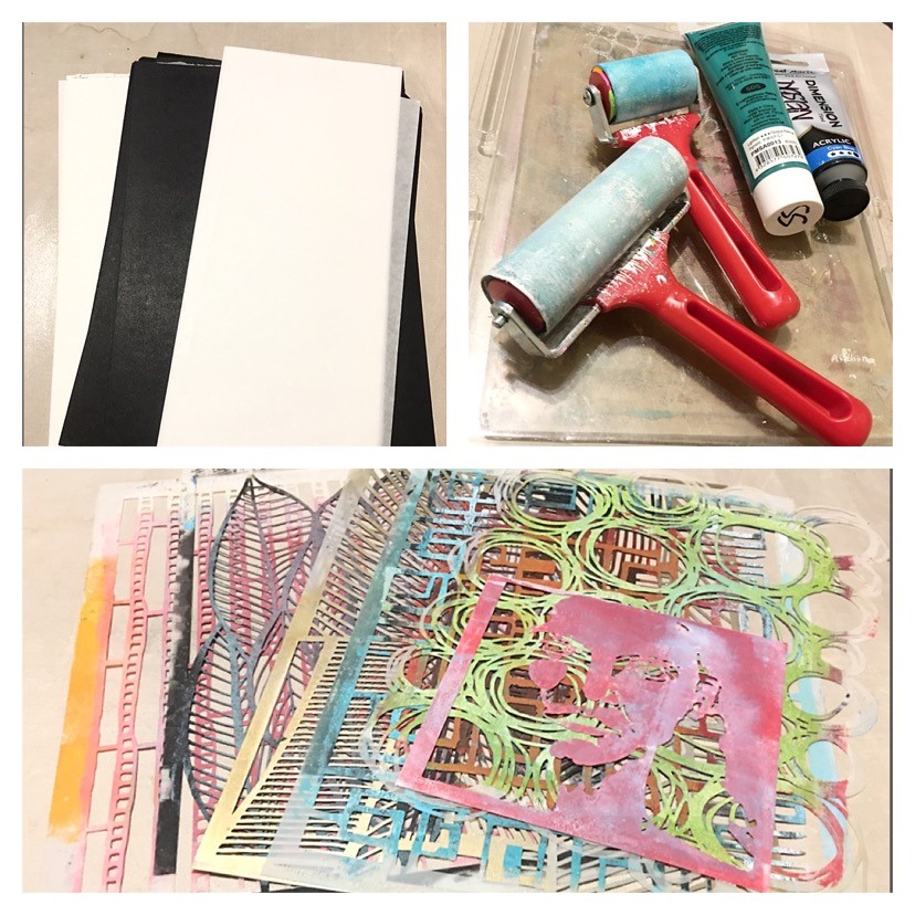 StencilGirl Talk: Louise is Celebrating with her Artful Daily Journal ...
