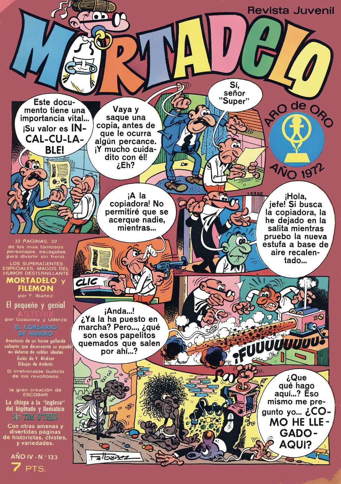 Galicia Comic: Colección OLÉ! 383 - Mortadelo. Más portadas rechifladas