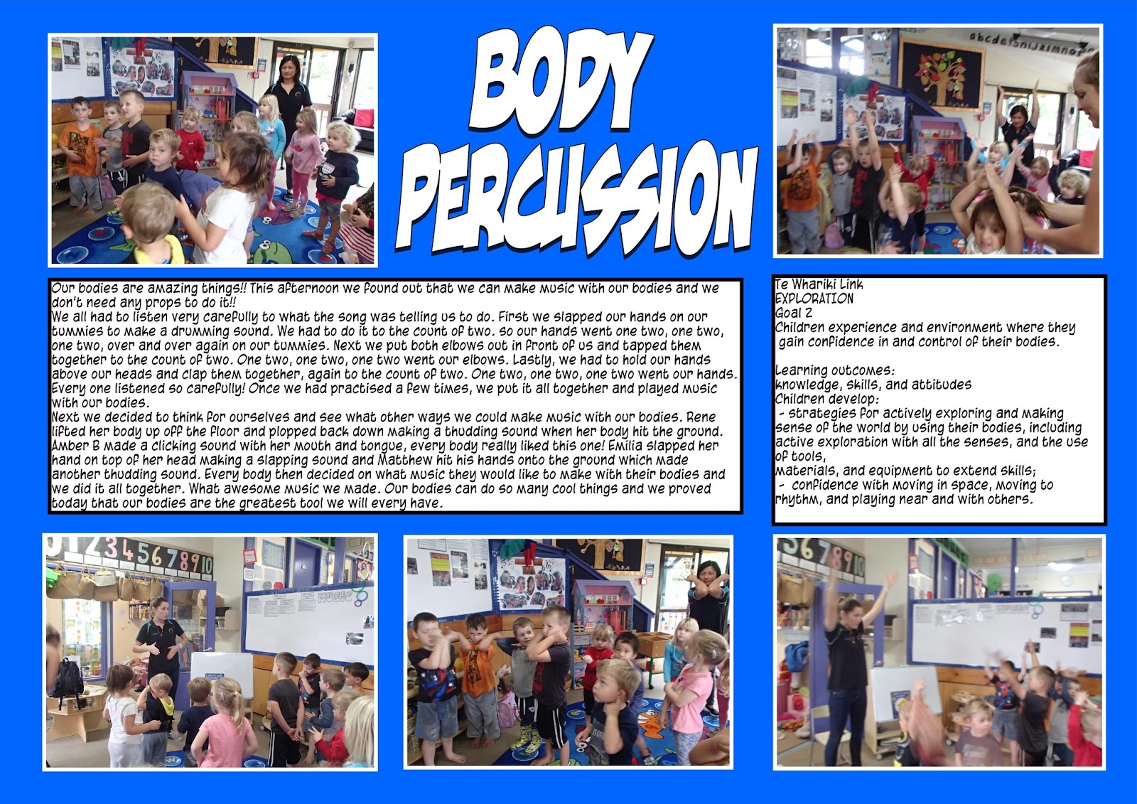 Uxbridge Early Learning Centre Blog: Body Percussion!!