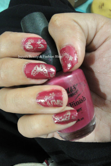 Jeeya's Beauty & Fashion Blog: NOTD : Luscious nail lacquer in glazed ...
