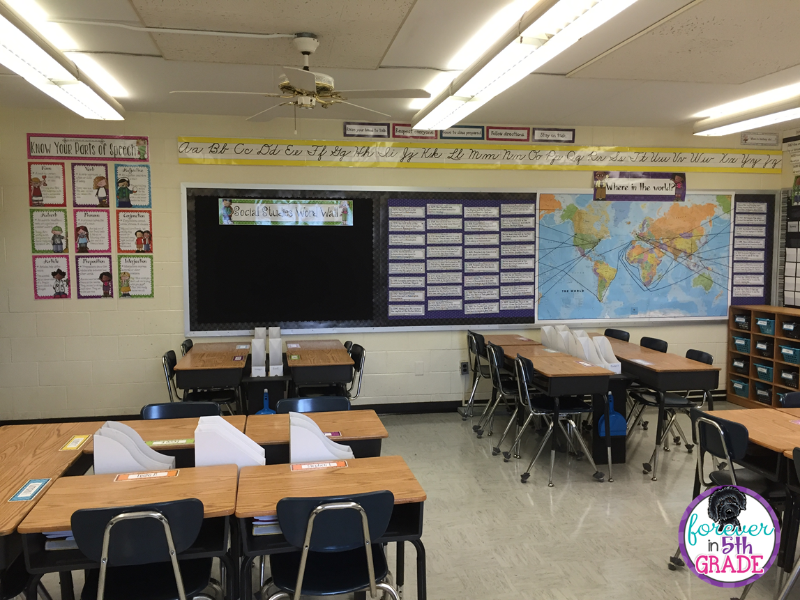 Classroom Reveal 2016! | Forever in Fifth Grade
