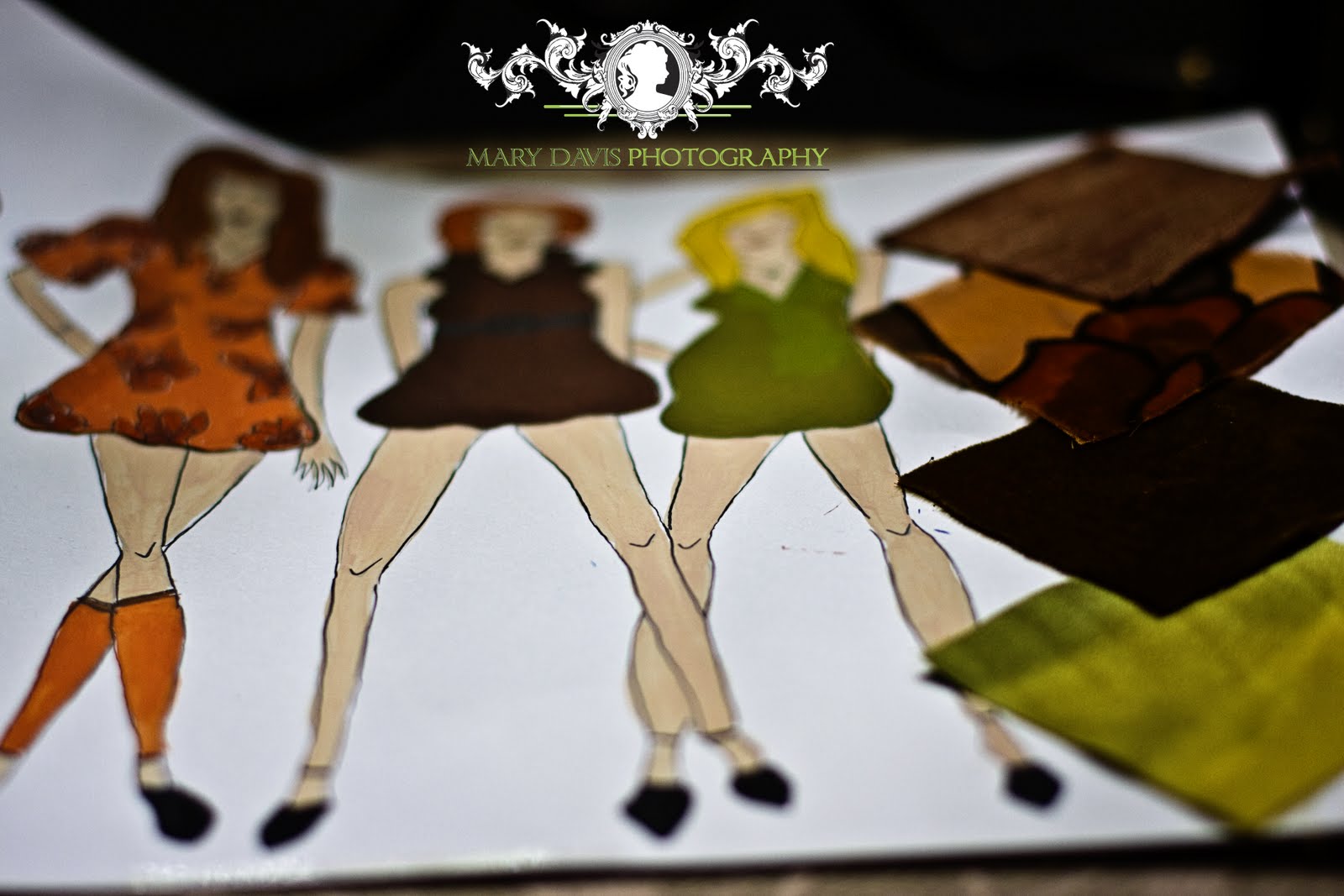 Mary Davis Photography: Fashion Croquis, Color & Twenty Things I Love...