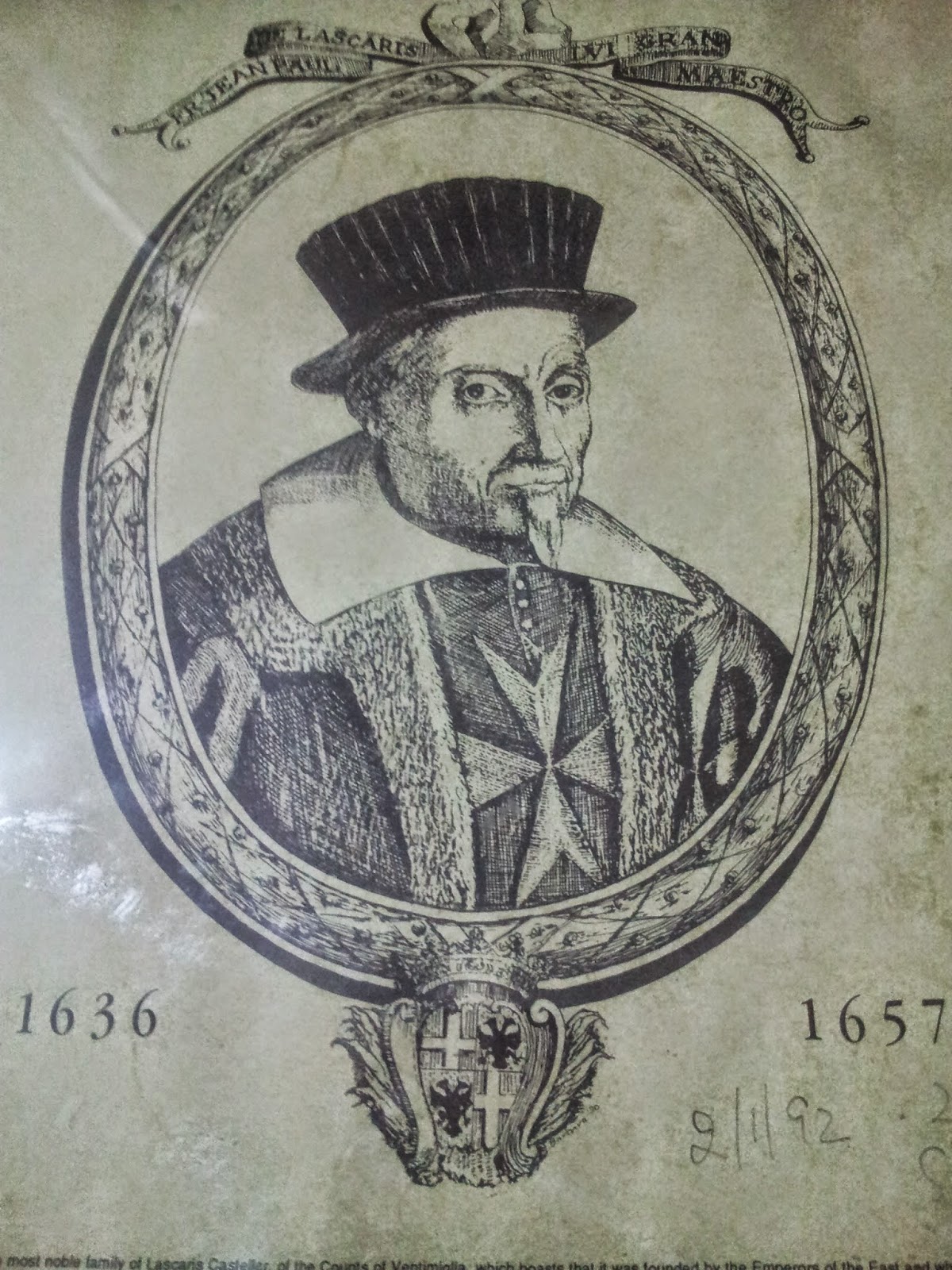 silvium antiques: vintage Grand Master Jean Paul Lascaris Lithography