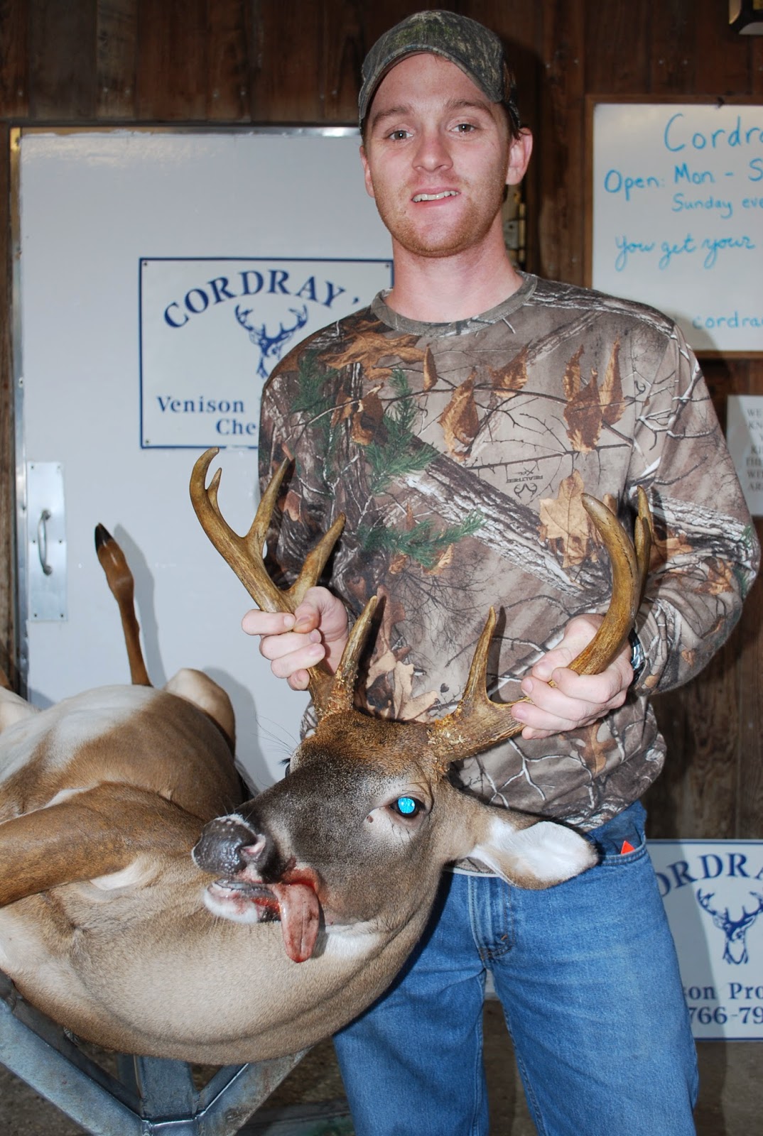 Cordray's: Austin Fabian brought in a big buck!