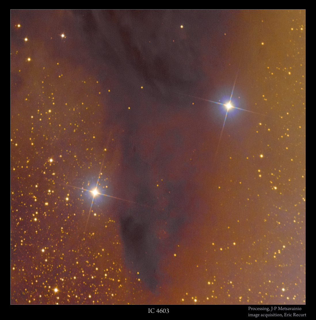 Astro Anarchy: IC 4603, at the core of the colorful Scorpion