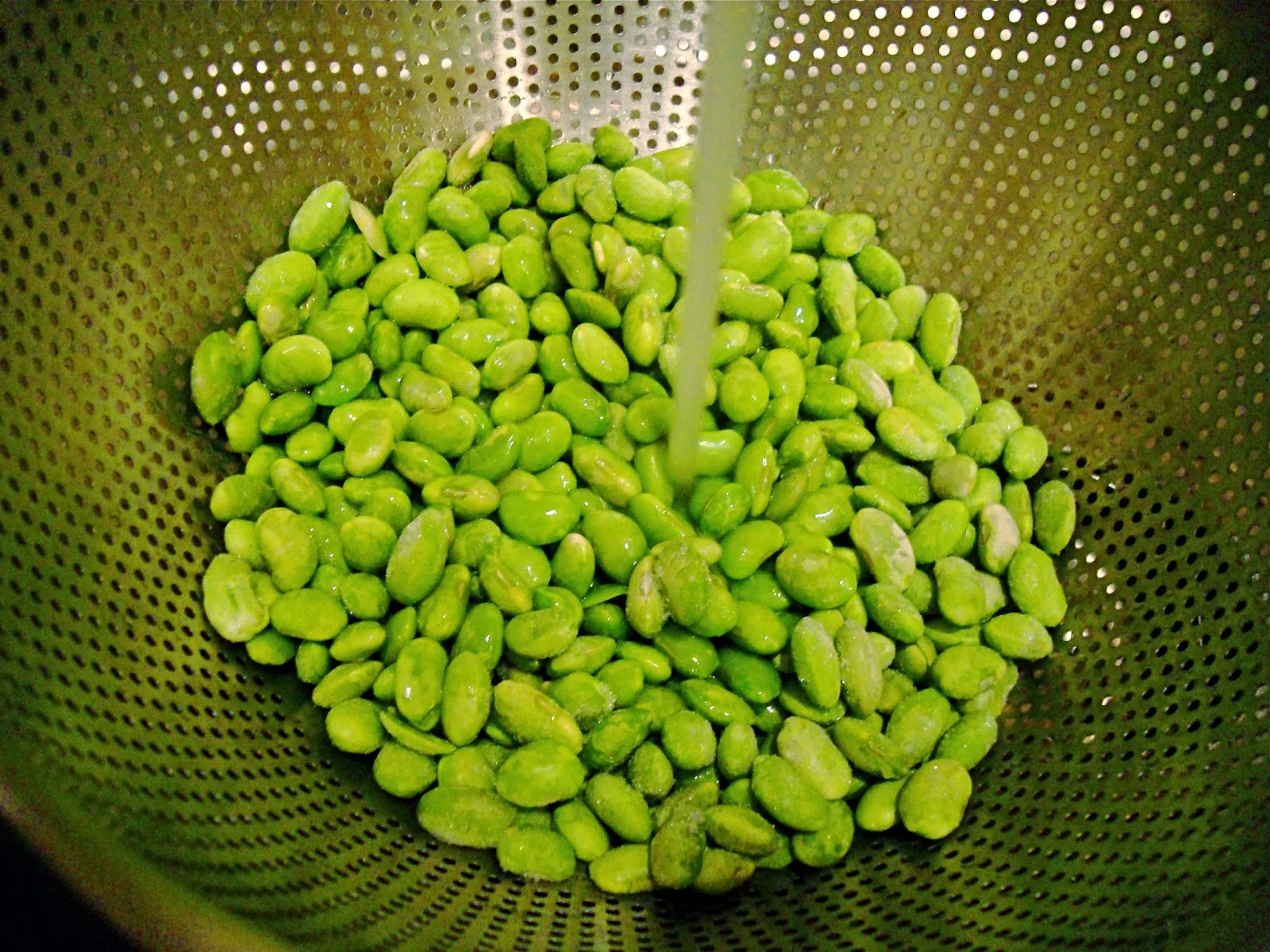 New to the Table: Roasted Parmesan Edamame