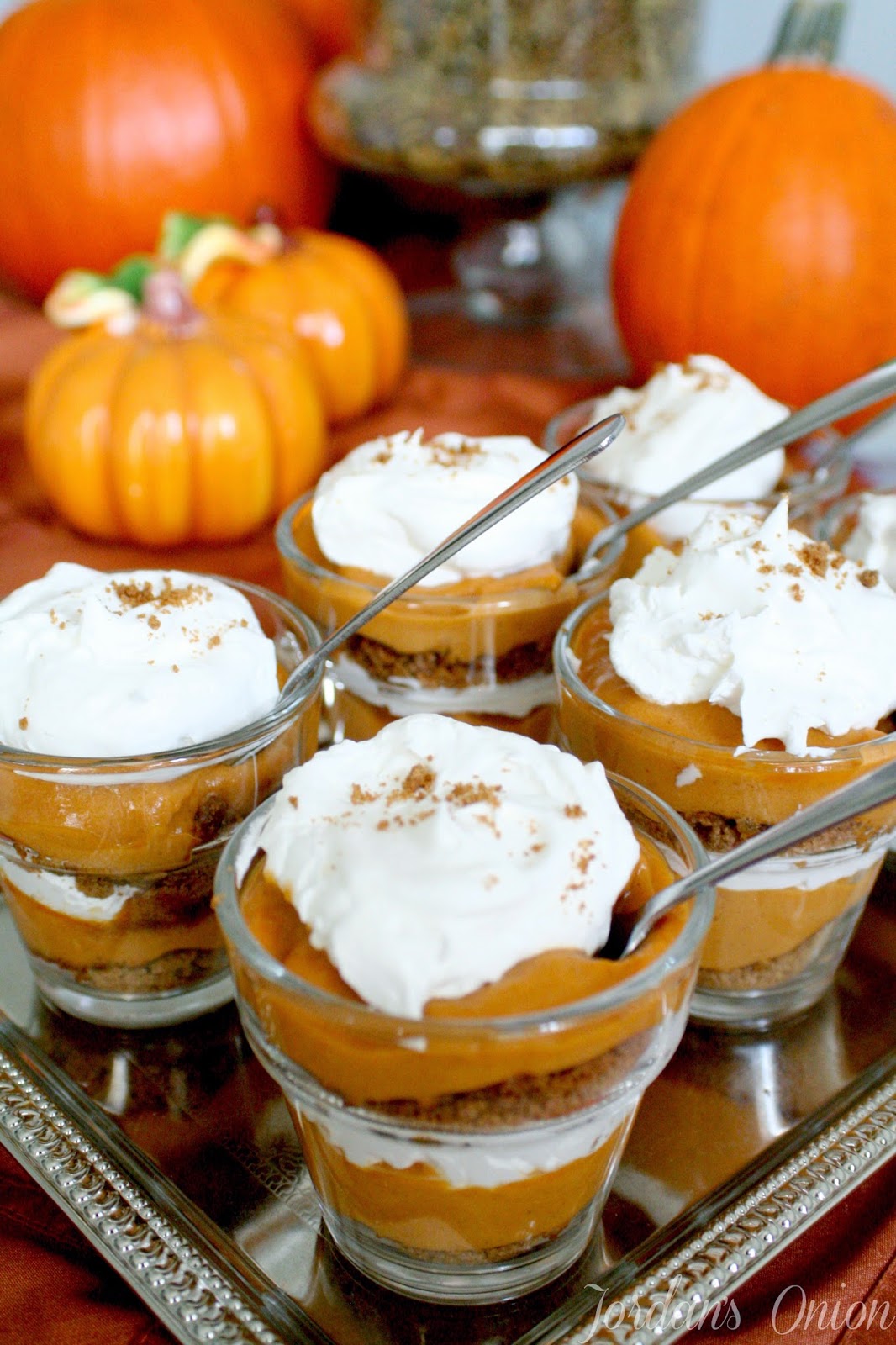 Pumpkin Pudding Parfaits | Jordan's Easy Entertaining