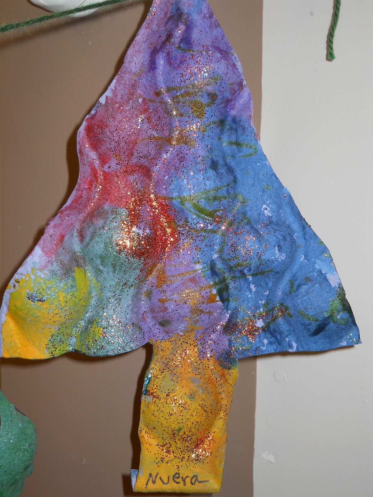 Learning and Teaching With Preschoolers: Apple Carton Trees