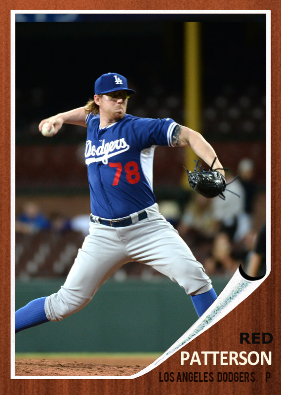 Dodgers Blue Heaven: Welcome to the Blue, Red Patterson!