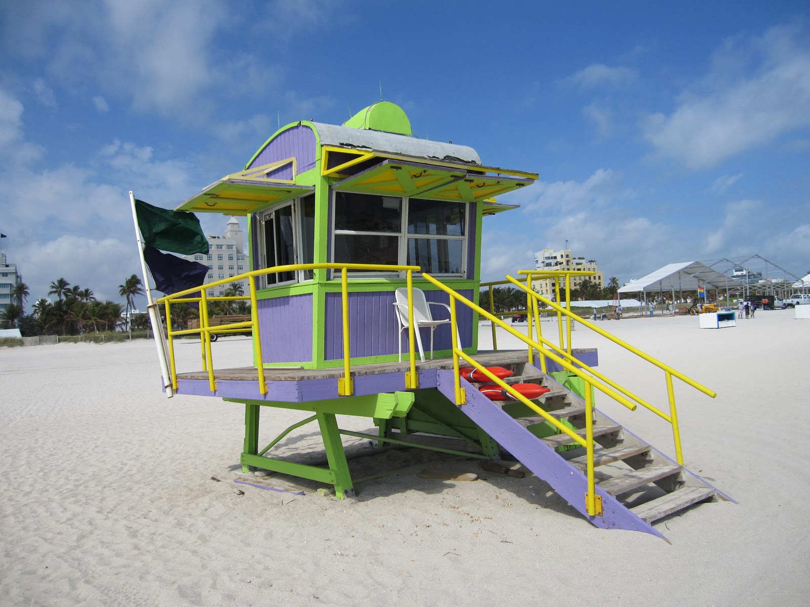 Art Garden Diva: Escape To Miami Beach- Lifeguard Stations