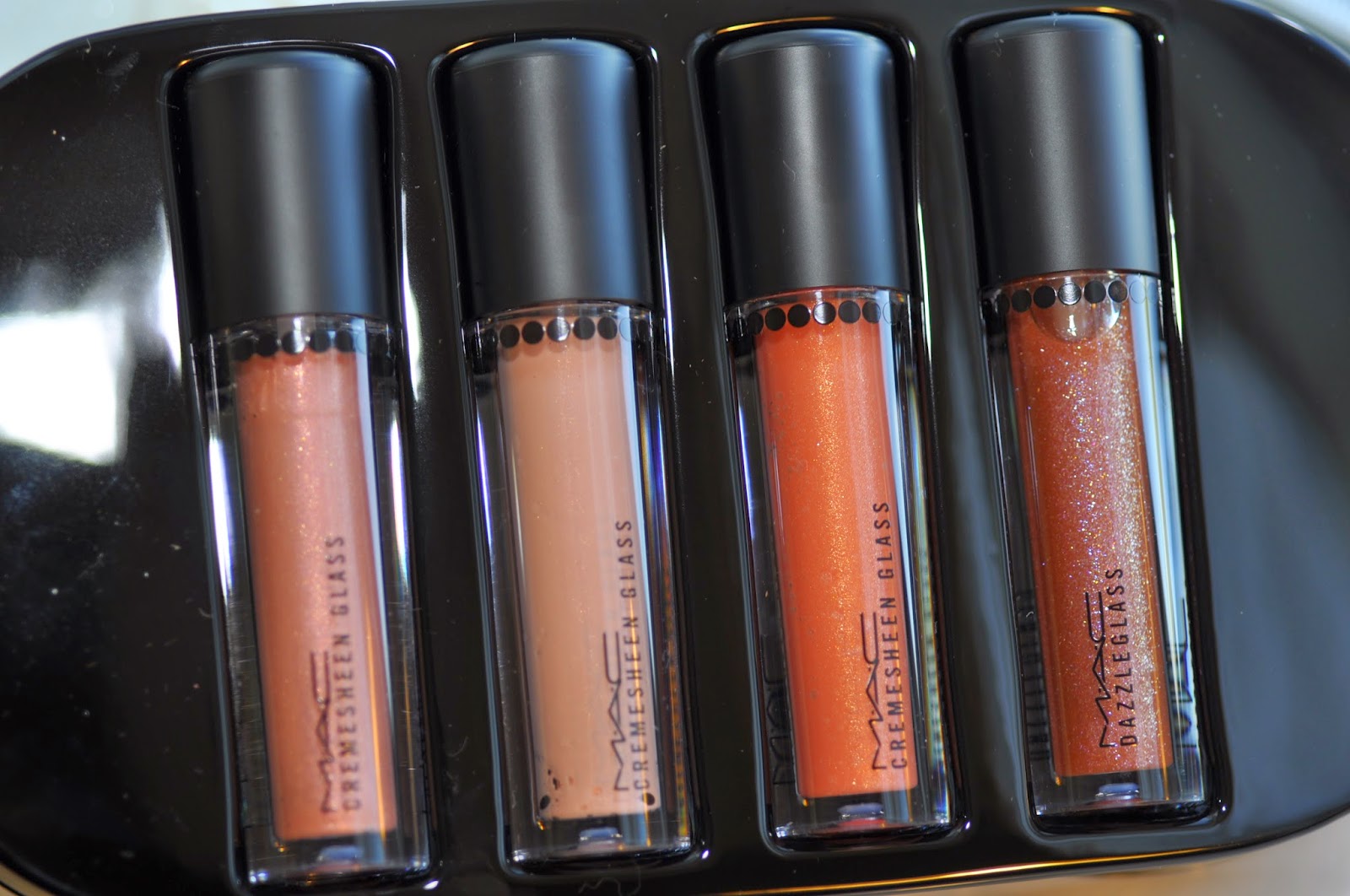 MAC Holiday 2014: Objects of Affection Nude + Coral Lipglass Set ...