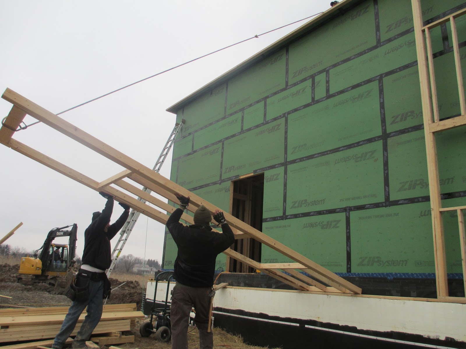Rochester Passive House: Wall Assembly 2