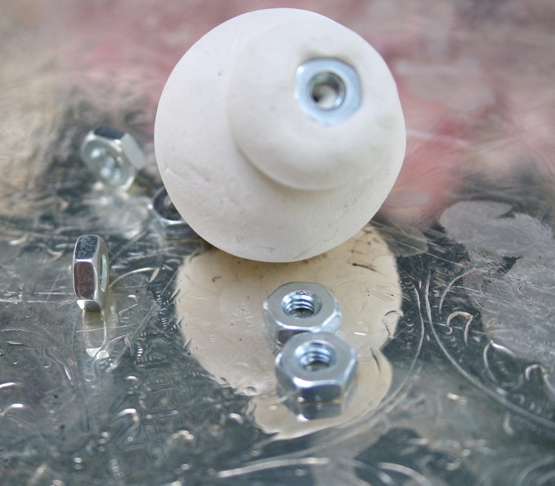 The Polka Dot Closet: How To Make Polymer Clay Cabinet Knobs