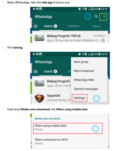 Cara Menghindari Habis Kuota Internet Tanpa Disadari-ACUAN BERSAMA ...