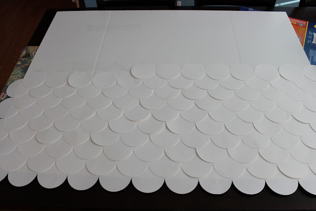 love tenfold: diy | fish scale art