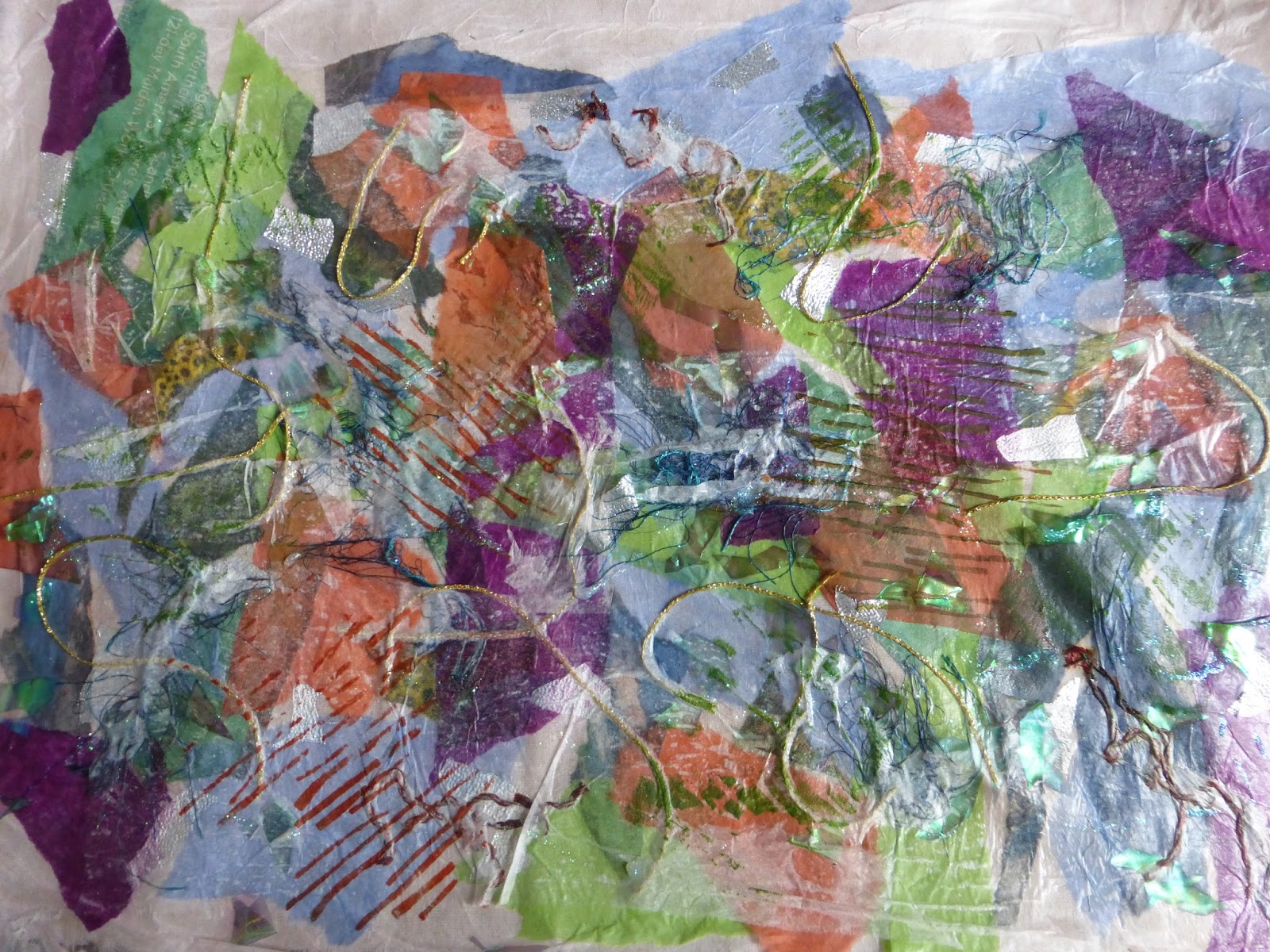 Stitchclothcolour: Paper Cloth Workshop