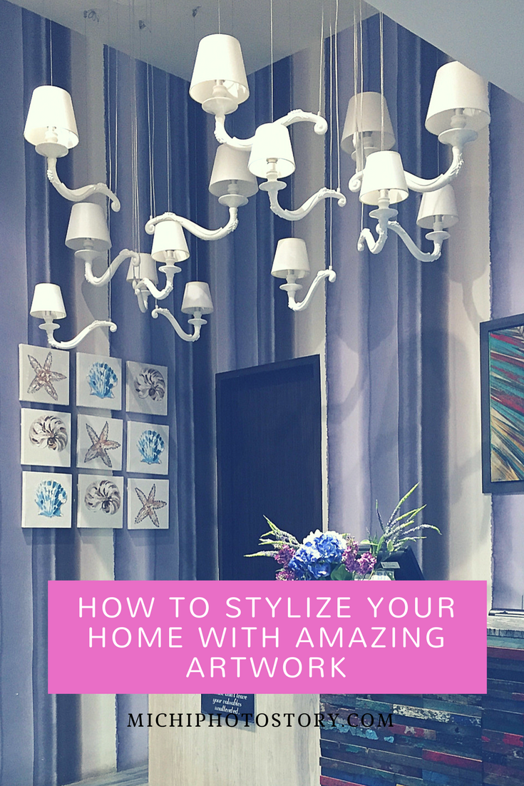 Michi Photostory: Hang It Up: Stylize Your Home with Amazing Artwork