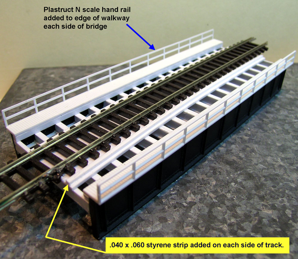 Tokyo in N Scale: Building a girder bridge - part 2
