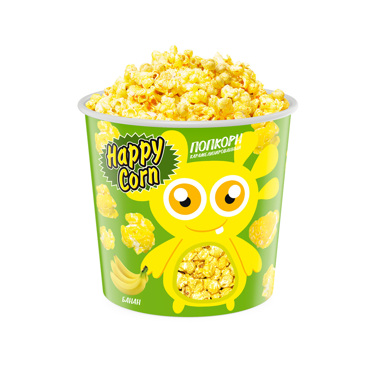 Popcorn Happy Corn – Packaging Of The World