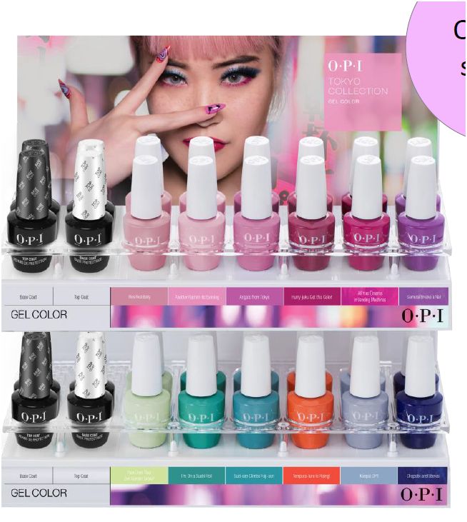 OPI Tokyo Spring-Summer 2019 - TuongVyLaLa