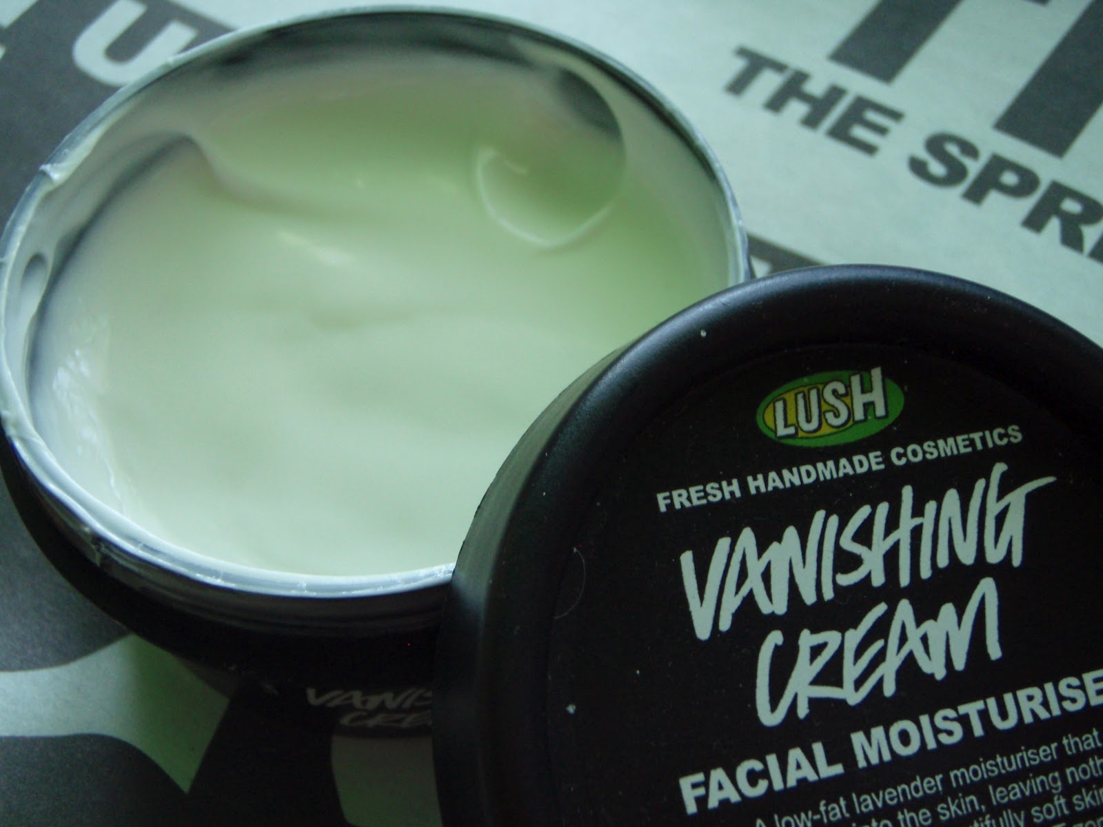 LUSH MANIA: Vanishing Cream