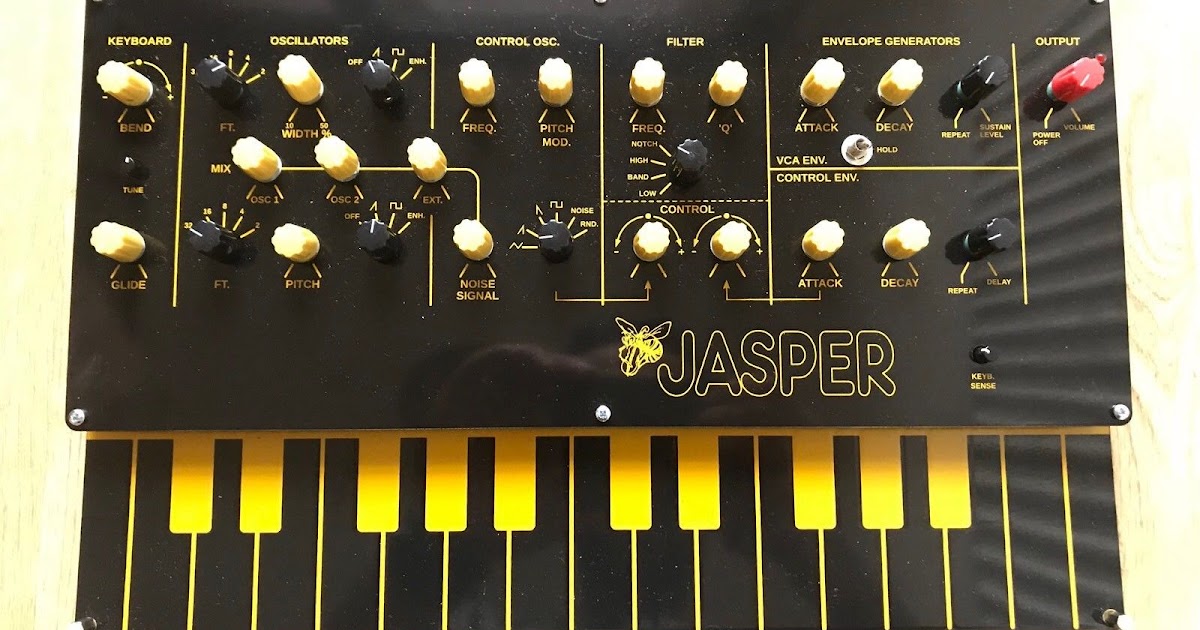 MATRIXSYNTH: JASPER WASP (EDP WASP SYNTH CLONE) SYNTHESIZER