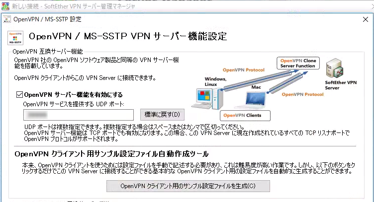OCN v6アルファ環境下で VPN サーバを構築する