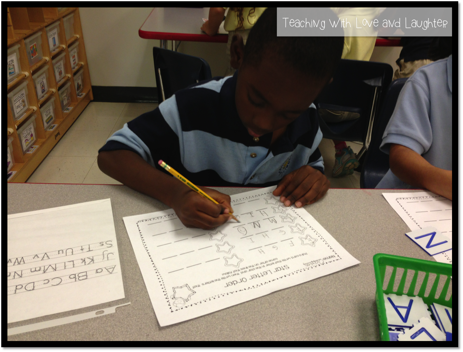 Teaching With Love and Laughter: Kindergarten and First Grade Stations