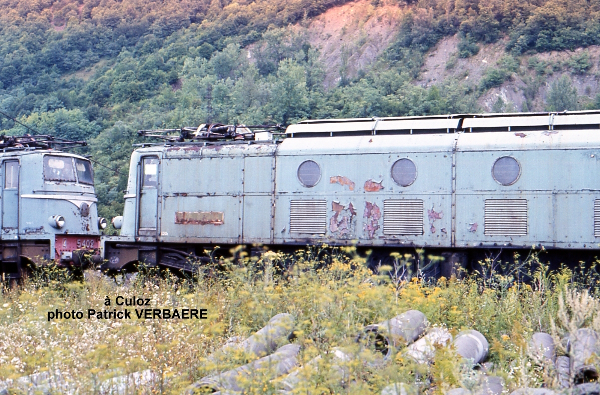 LA PASSION DU TRAIN: Les Archives du 06 Février 2018 : 2D2 5400 à Culoz