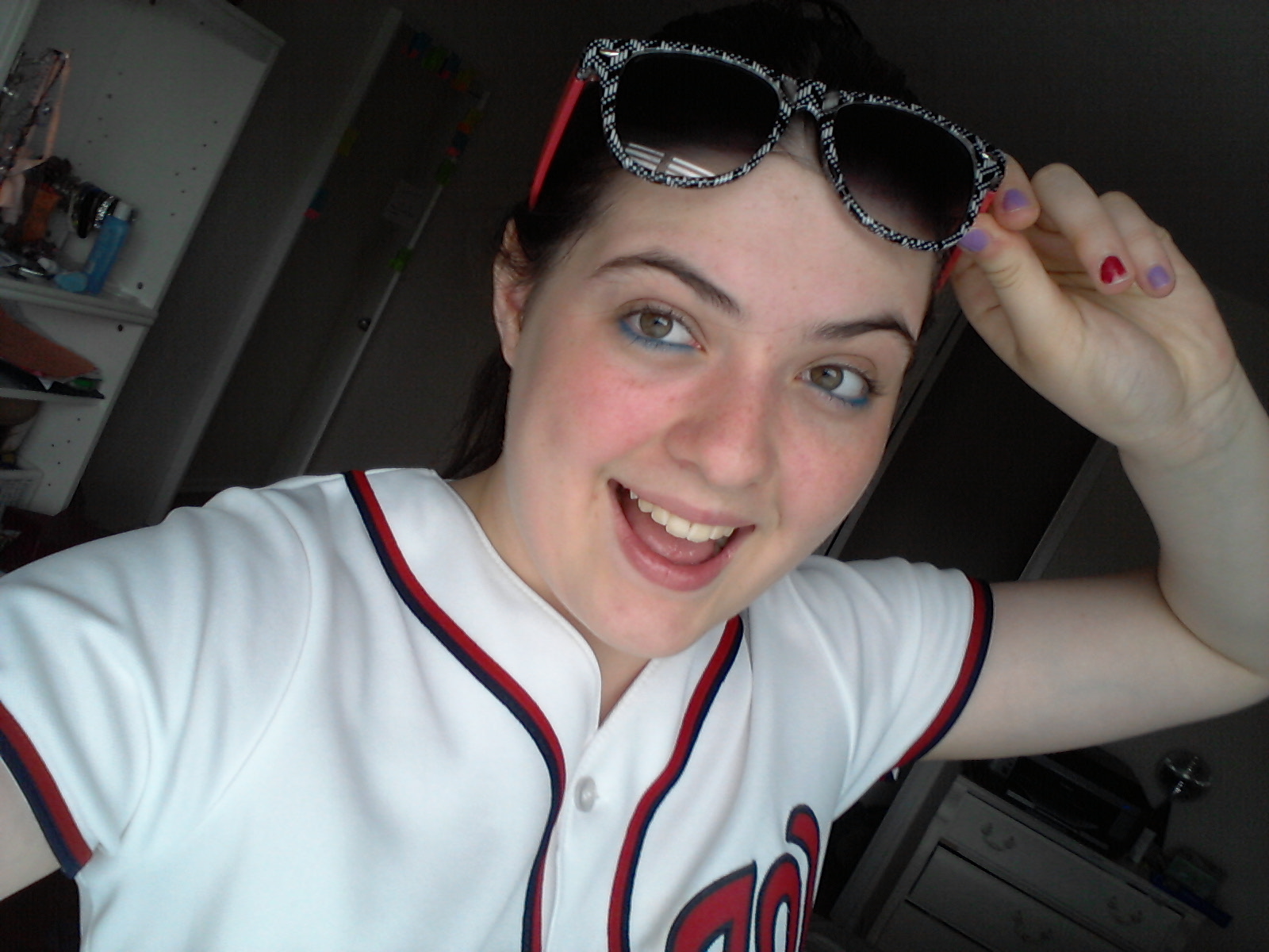 Drali's Blog: Baseball Game + Makeup