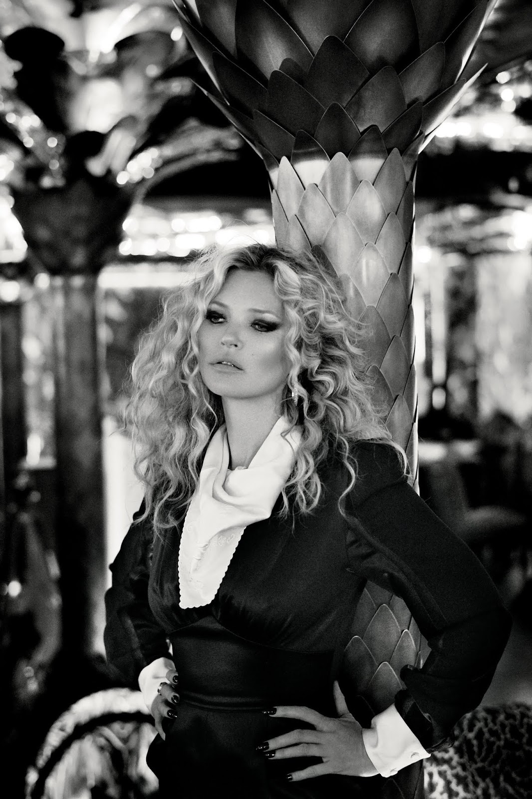 Kate Moss in British Vogue October 2018 by Nick Knight