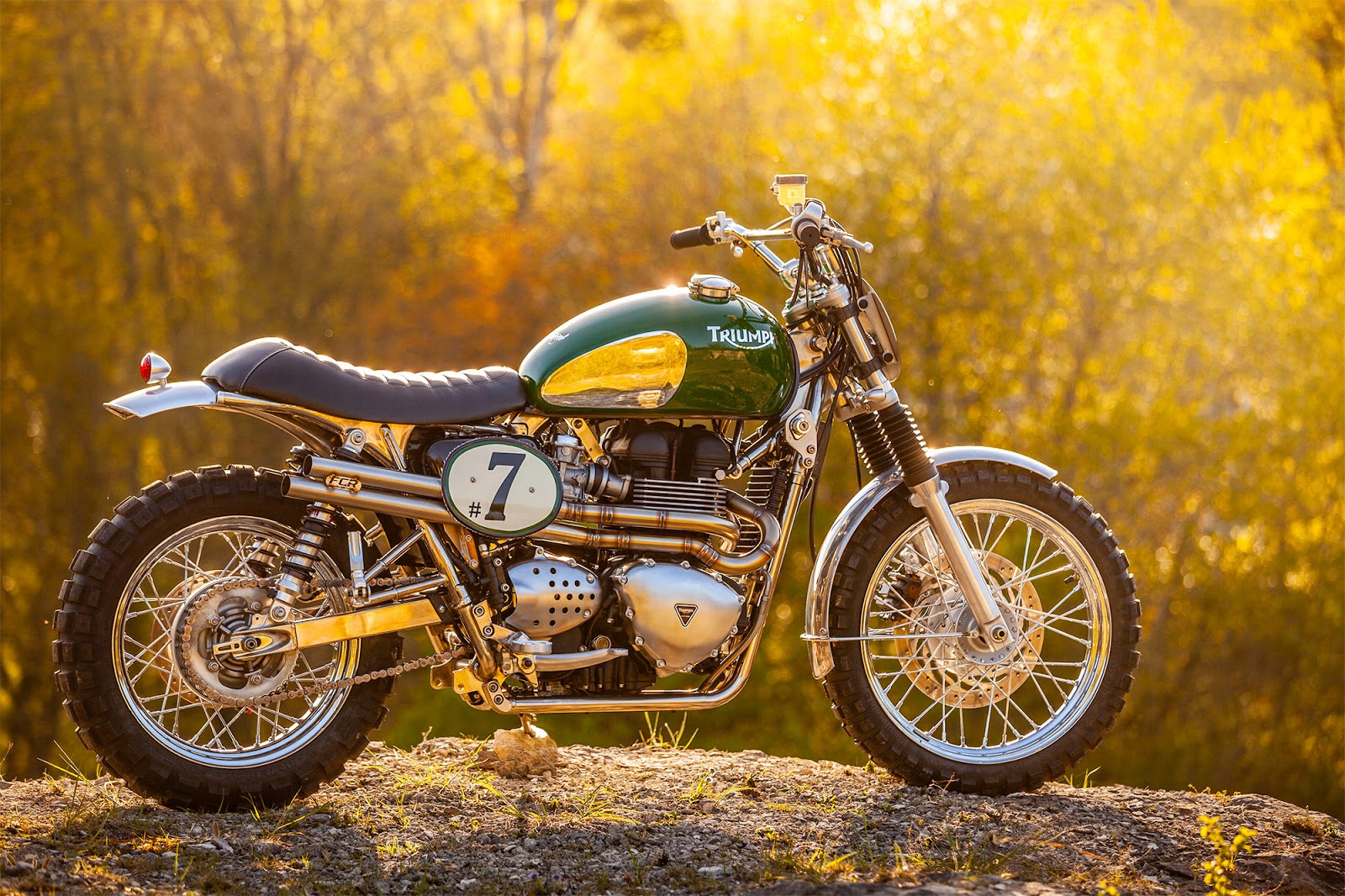Racing Cafè: Triumph Scrambler by FCR Original