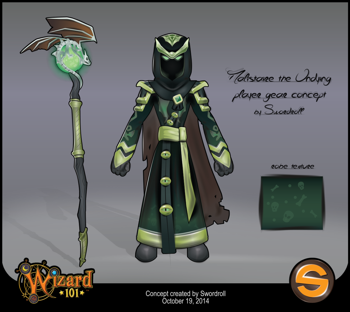 Malistaire the Undying Player Gear Concept - Swordroll's Blog ...
