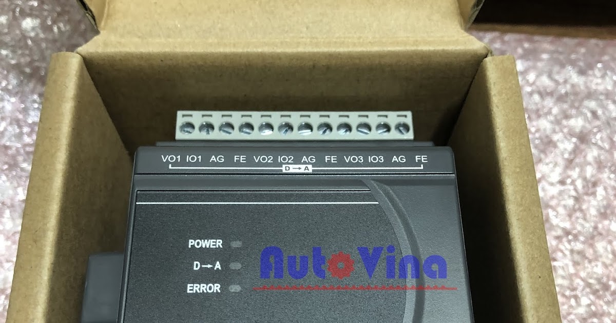 DVP04DA-E2 Module PLC Delta | Delta - Mitsubishi - Siemens