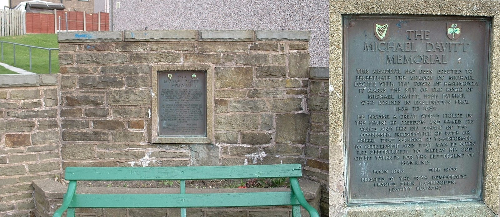 Haslingden Old and New...: Michael Davitt 60 year Memorial Celebrations ...