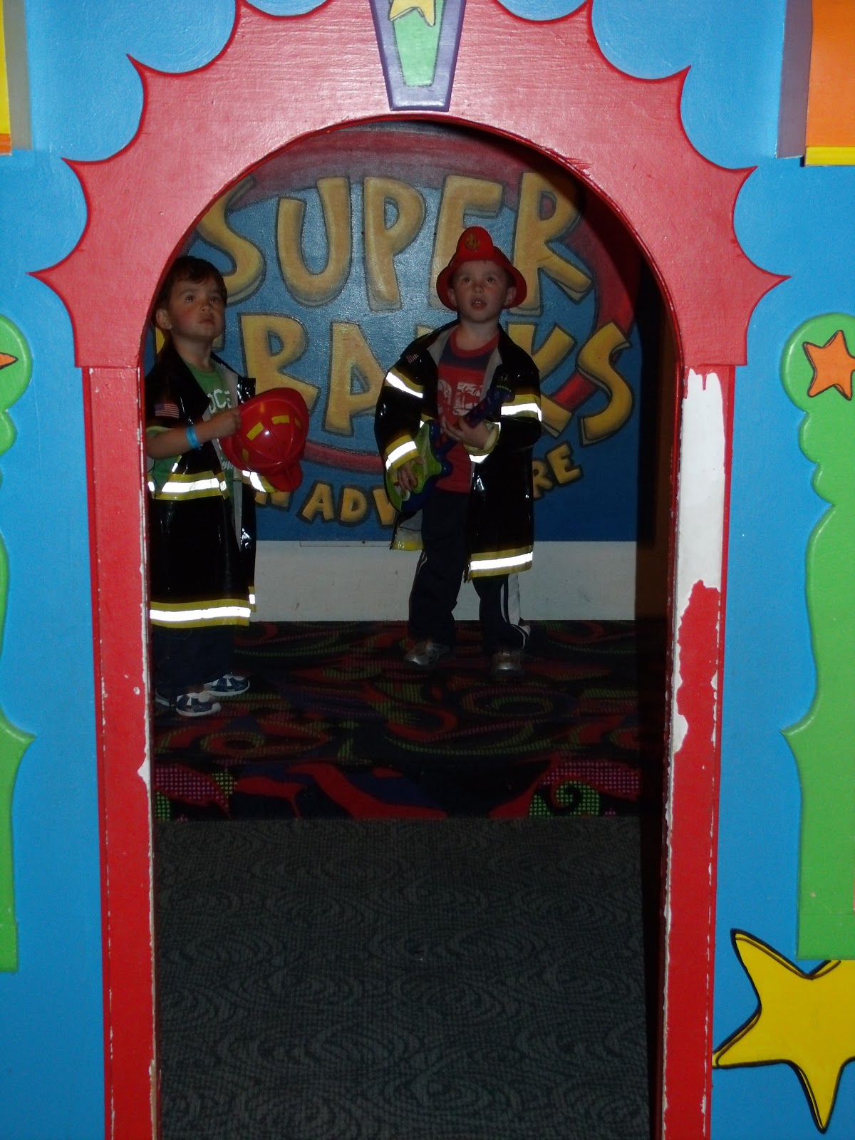 Feathers From The Nest: Play Day at Super Franks!