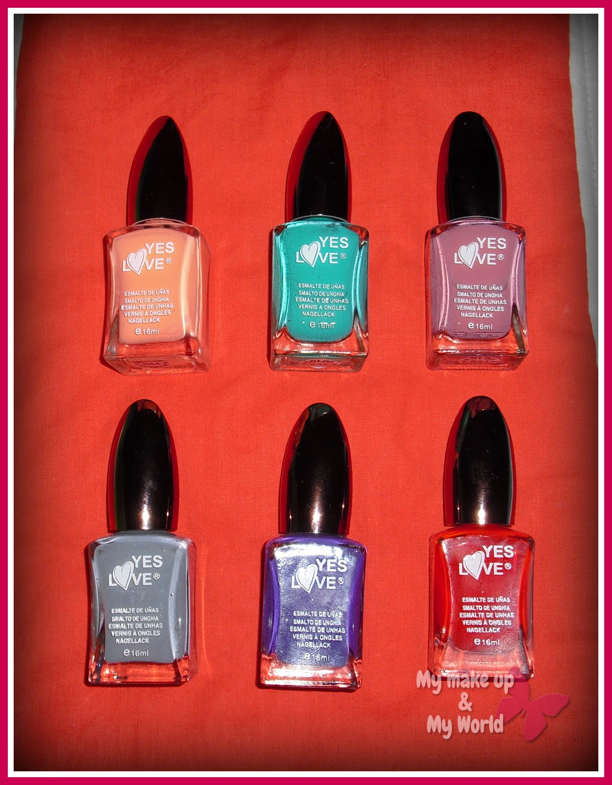 My Make Up & My World: Nuevas compritas Yes Love