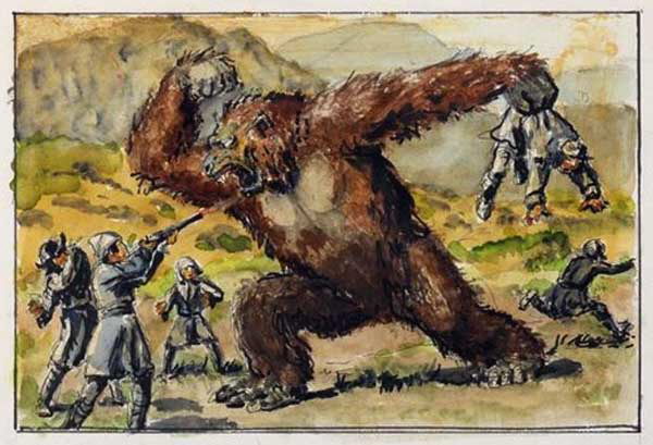 I Loved the Yeti: Throwback: Willis O'Brien's "Baboon: A Tail about a Yeti