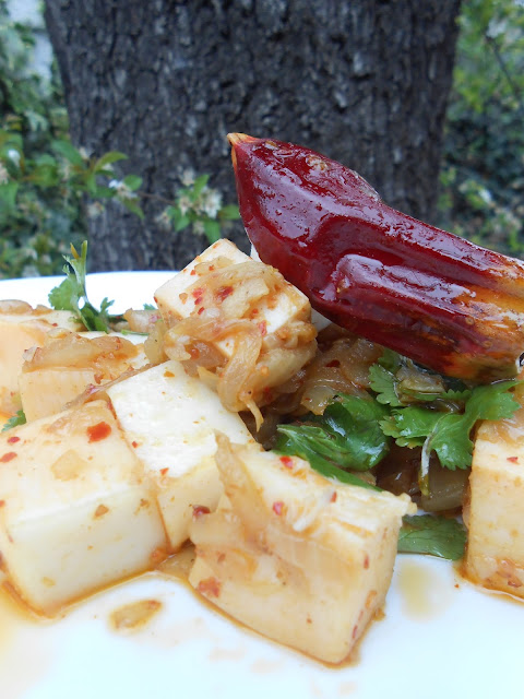 Cocina Chilena . Recetas Caseras: Guiso casero de Jibia picante