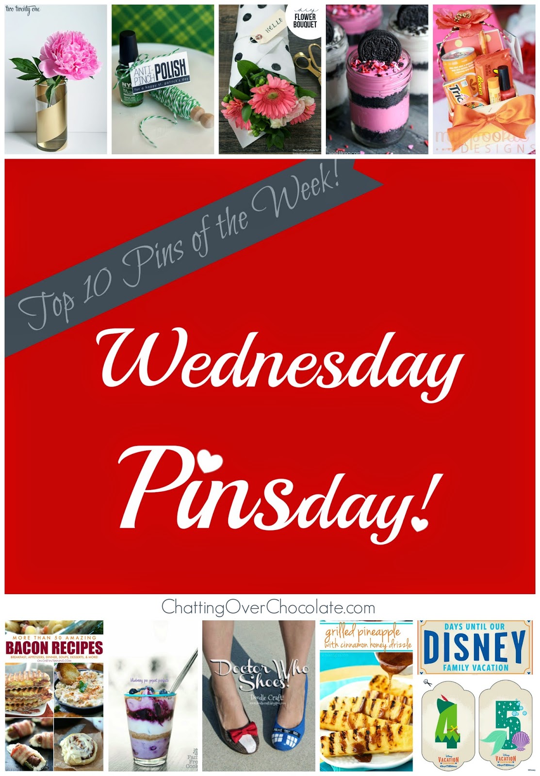 Chatting Over Chocolate: Wednesday PINSday! {10 Favorite Pins of the Week!}