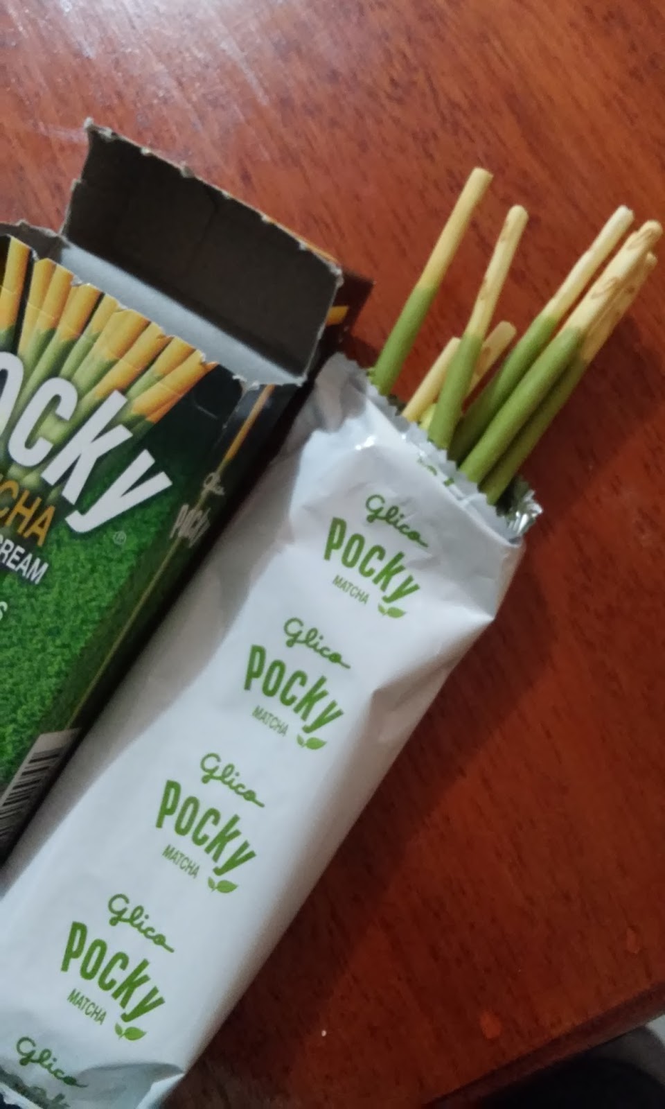 Sweet ♥ Scent: Dulces Asiaticos #Pocky Matcha (Green Tea)