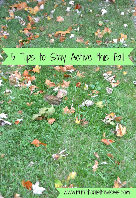 5 Tips to Stay Active this Fall | The Nutritionist Reviews