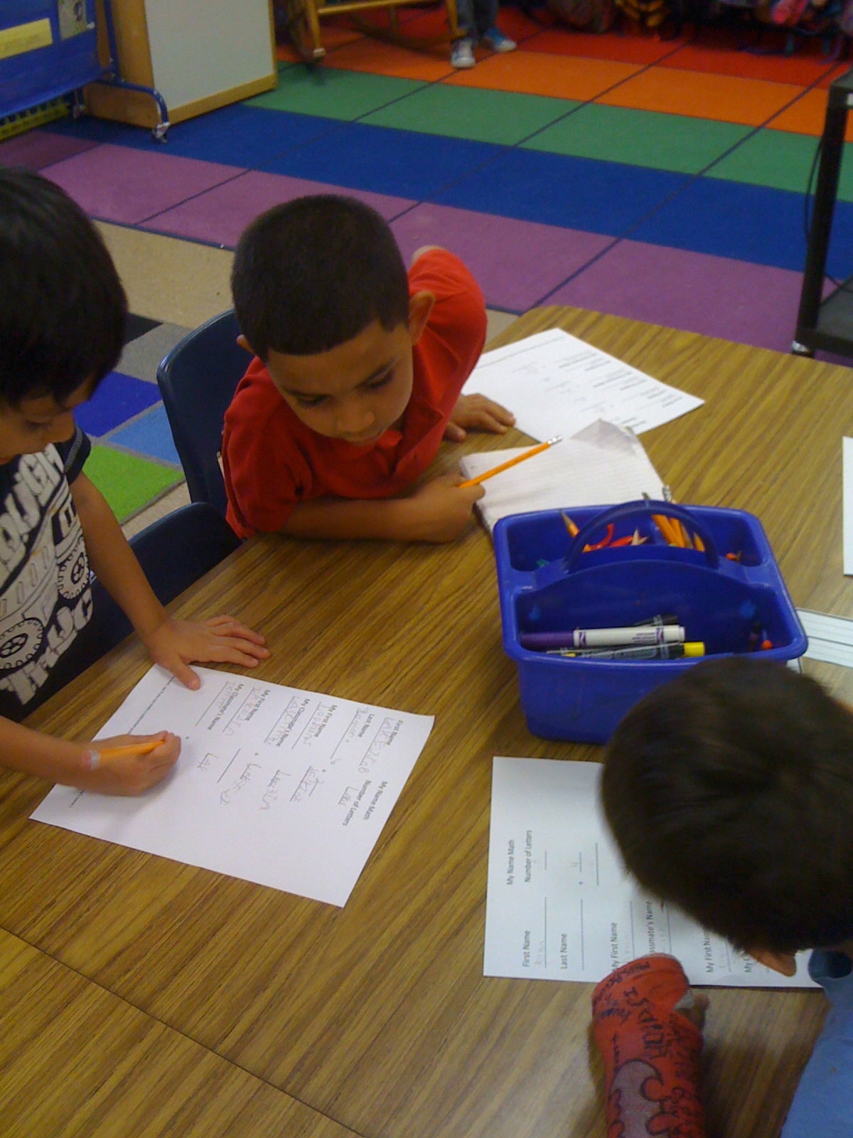 Kindergarten and Mooneyisms: My Name Math - and a Freebie!