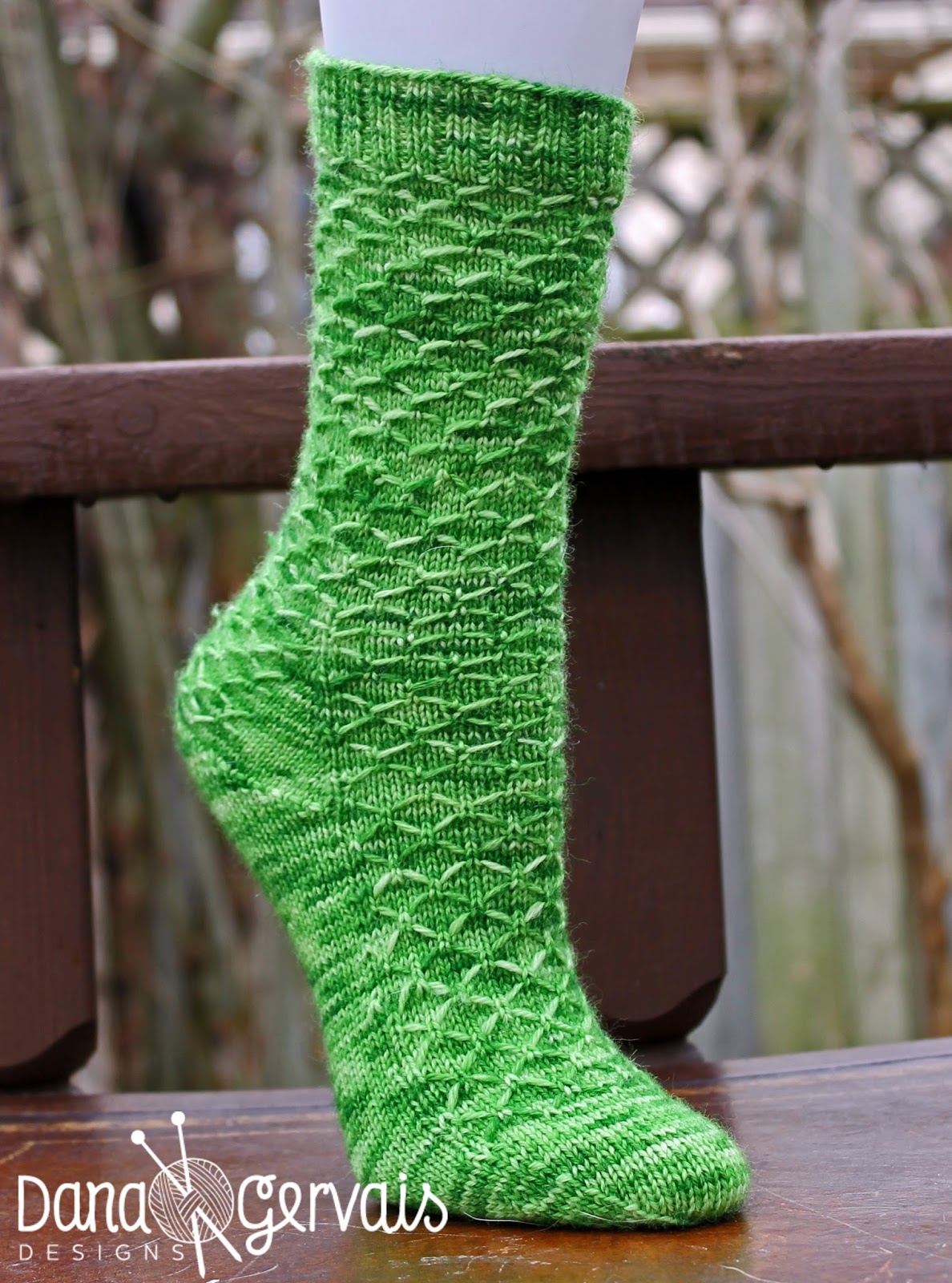 DanaGervaisDesigns: International Women's Day And A New Sock Pattern!