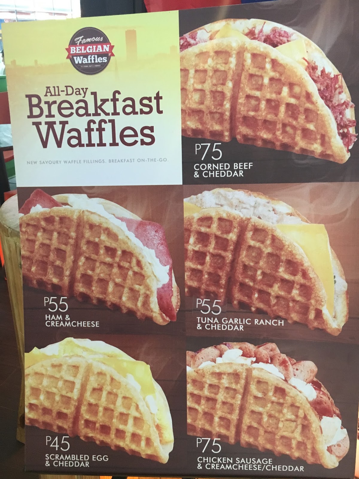 Get refreshing iced coffee and tummy-filling breakfast waffles at ...