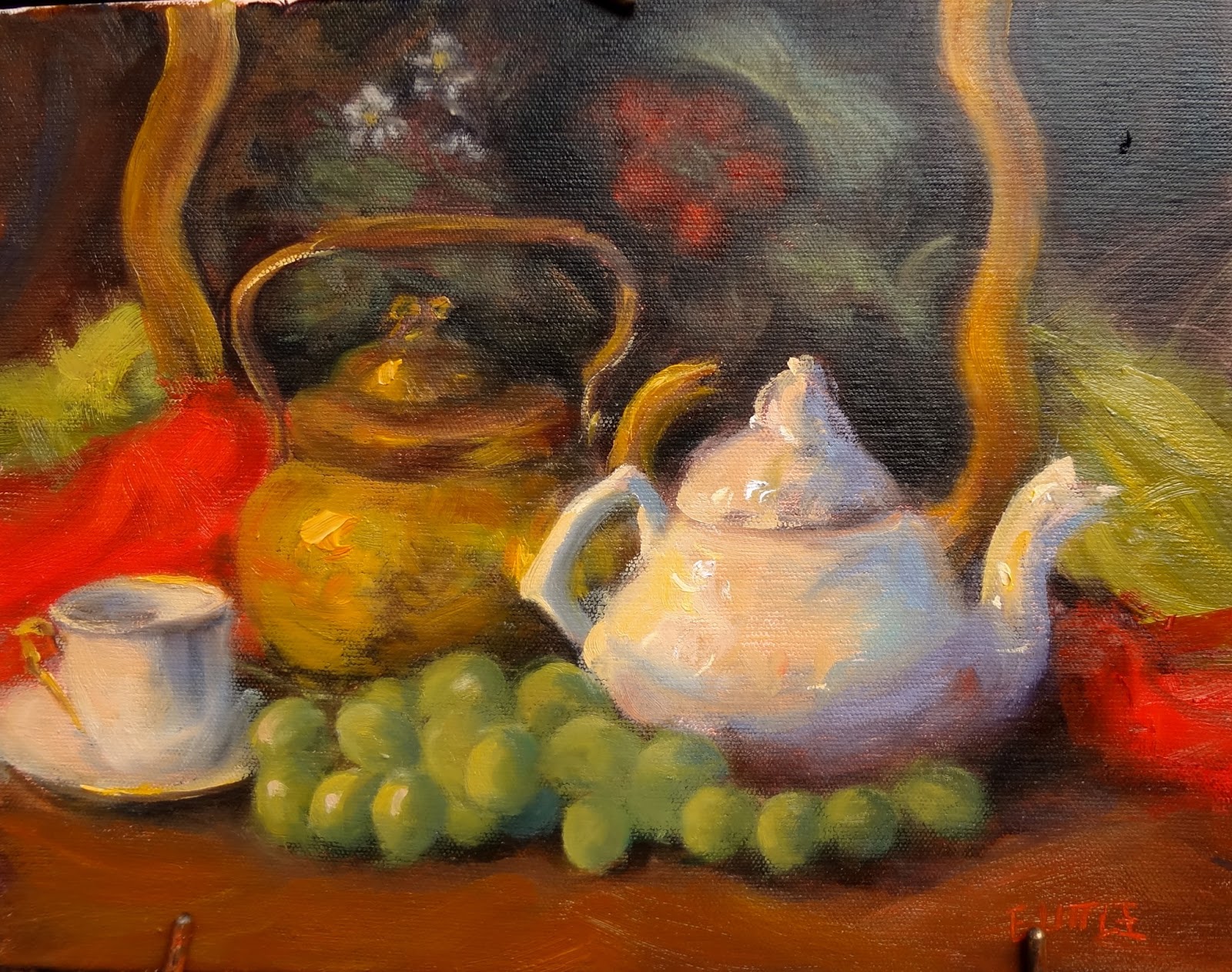 Ellen Little's Paintings: Still life variations